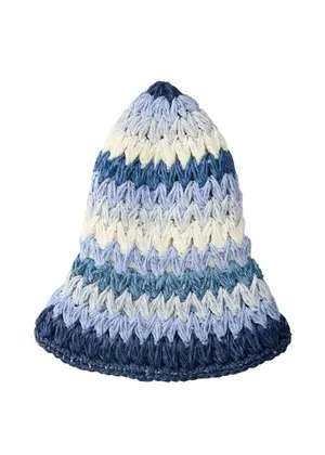 OLAH Crocheted Paper Straw Hat - Capri
