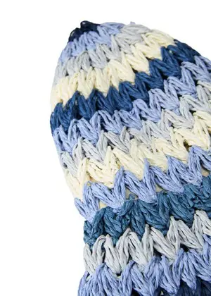 OLAH Crocheted Paper Straw Hat - Capri