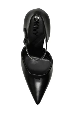 Dkny Catcher Ankle Strap Pointed Toe Pump