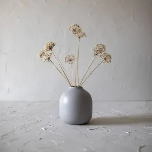 FORESIDE HOME AND GARDEN Textured Vase Metal
