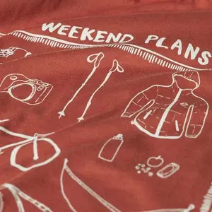 COALATREE Weekend Plans Organic Cotton Short Sleeve T-shirt