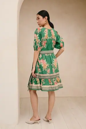 RAISHMA Petula Dress - Green