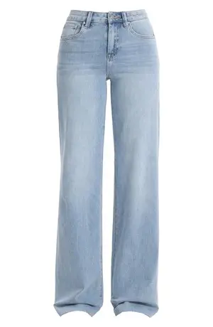 BAYEAS Cuffed Straight Leg Jeans