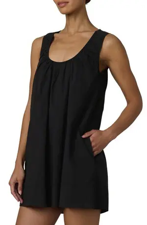 Joe's Jeans The Ana U-neck Sleeveless Cotton Voile Minidress