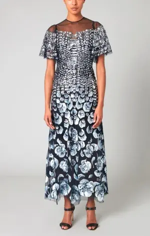 TEMPERLEY LONDON Piper Gown - Midnight