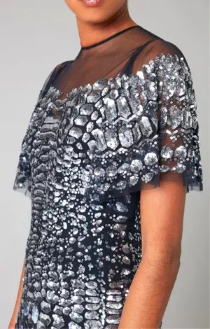 TEMPERLEY LONDON Piper Sequin Gown