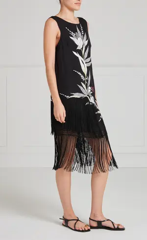 TEMPERLEY LONDON Madeline Mini Dress - Black