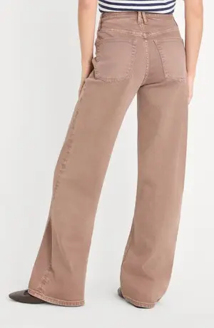 Good American Wide Leg Jeans