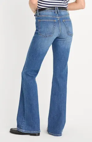 Good American Good Low Rise Bootcut Jeans