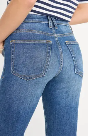 Good American Good Low Rise Bootcut Jeans