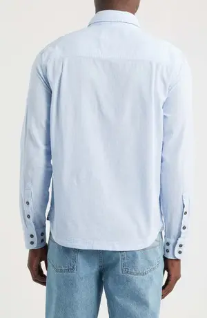 IMPERFECTS Tradesman Cotton Chambray Button-up Shirt