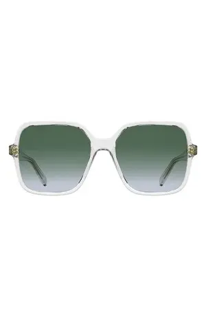 Longchamp Modified Rectangular Sunglasses - Crystal