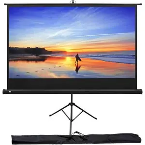 KODAK 80 Projector Screen With Stand - Black