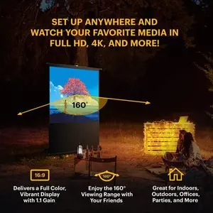 KODAK 60 Portable Projector Screen