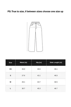 NOCTURNE Wide Leg Tailored Pants