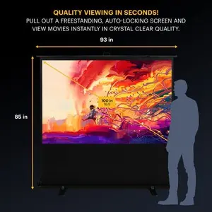 KODAK 100 Portable Projector Screen