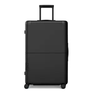 JULY Checked Plus Expandable - Charcoal