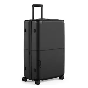 JULY Checked Plus Expandable - Charcoal