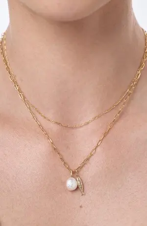 ANA LUISA Solid Yellow Fish Necklace