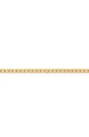 ANA LUISA Solid Yellow Mini Curb Chain Necklace