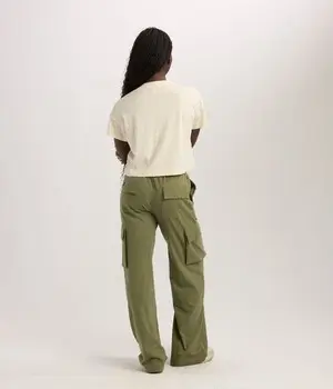 KNOWN SUPPLY Camino Pant Wide Leg Cargo Trousers