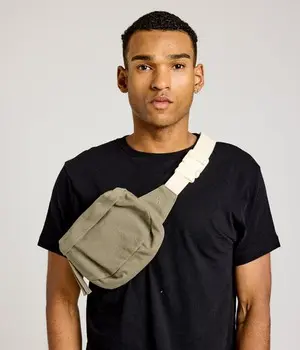 KNOWN SUPPLY Organic Cotton Canvas Belt Bag - Army