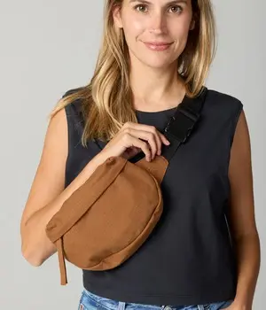 KNOWN SUPPLY Organic Cotton Canvas Belt Bag - Spice