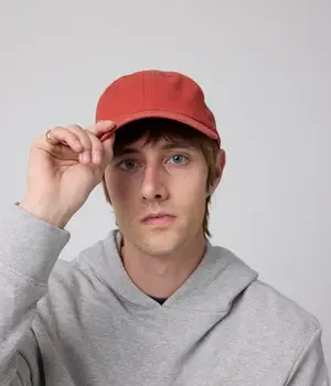 KNOWN SUPPLY Organic Cotton Baseball Cap - Red