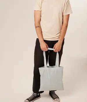 KNOWN SUPPLY Pigment Dyed Tote Bag - Sky