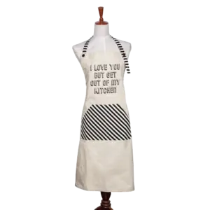 Totalee Gift Get Out Of My Kitchen Apron Cotton