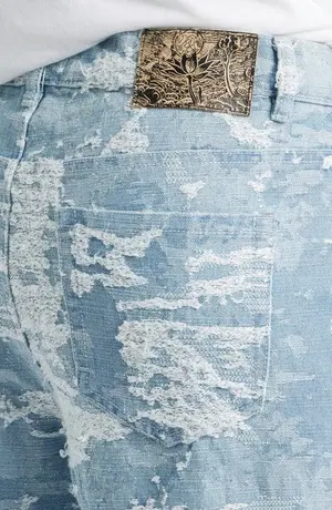 VERYRARE Skel/sword Straight Leg Jeans