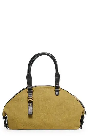 Dolce Vita Cotton Canvas Satchel