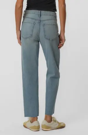 Kut From The Kloth High Waist Baggy Straight Leg Jeans
