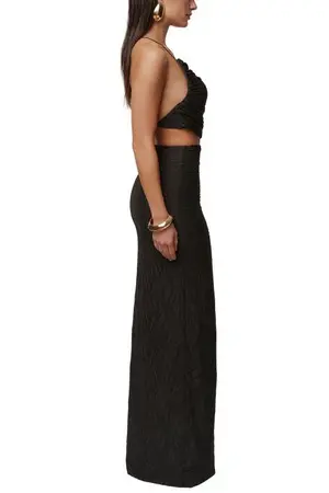 JLUXLABEL Adriana One Shoulder Maxi Dress
