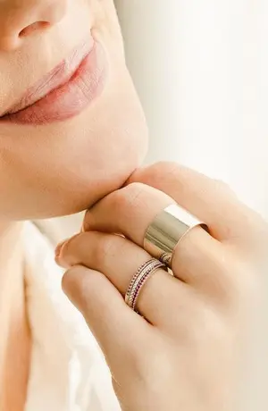 MADE BY MARY Birthstone Stacking Ring