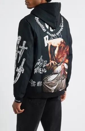 VERYRARE Graphic Print Crewneck Hoodie
