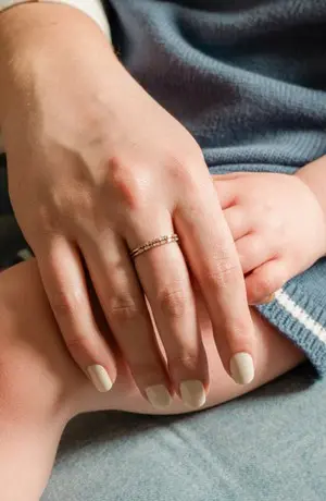 MADE BY MARY Ily Morse Code Ring