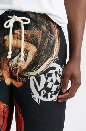 VERYRARE Jacquard Tapestry Knit Pants