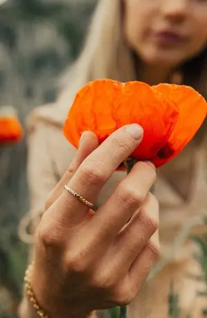 MADE BY MARY Poppy Ring