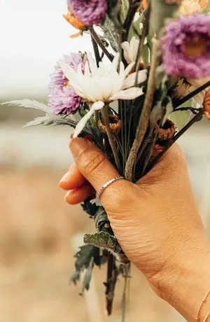 MADE BY MARY Poppy Link Ring