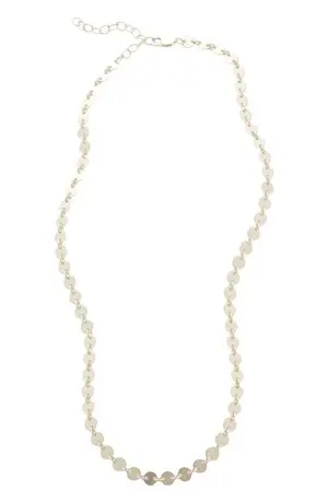 MADE BY MARY Poppy Choker Necklace - Silver