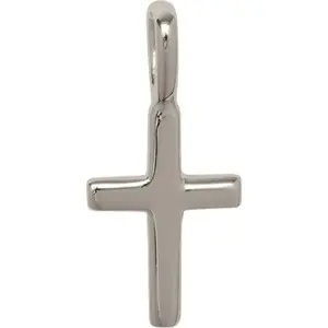 MADE BY MARY Cross Charm - Silver