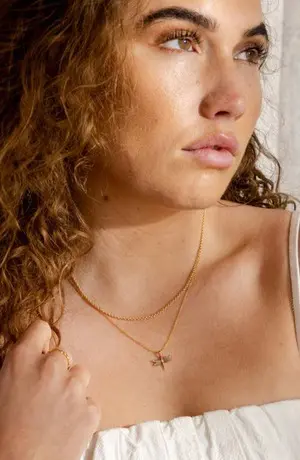 MADE BY MARY Rolo Chain Necklace - Silver