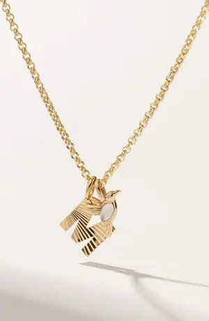 MADE BY MARY Rolo Chain Necklace - Silver
