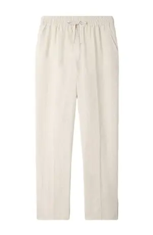Sandro Elasticated Linen Trousers