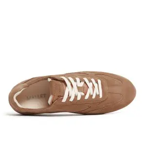MALLET Penn Leather And Suede Sneakers - Mocha
