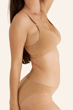 EMBRACE Soft-cup Nursing Bra - Camel