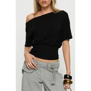 Princess Polly Ashlinn Off The Shoulder Drapey Top