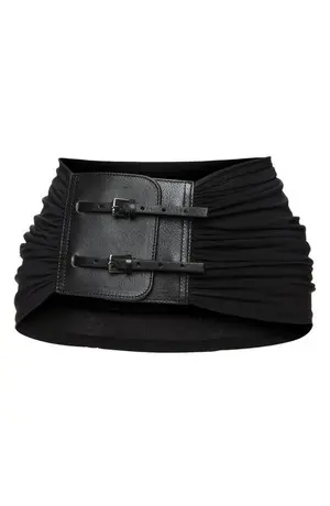 Paloma Wool Adriana Sash Belt - Black
