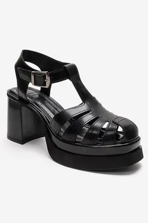 PROLOGUE SHOES Rovana Platform Block Heel Sandal